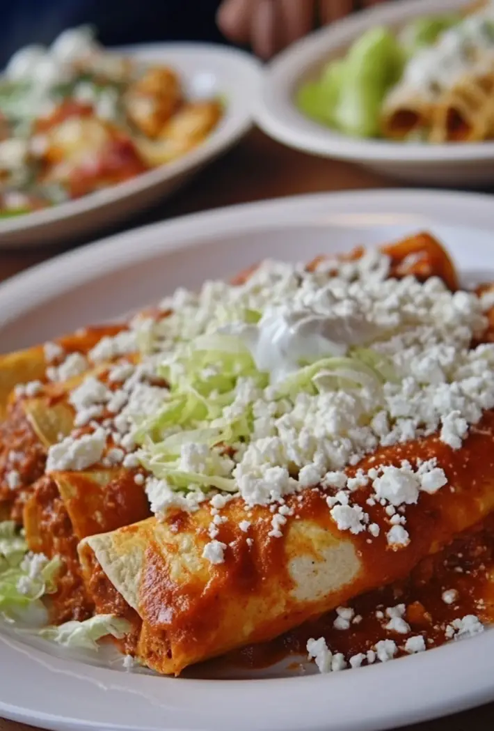Enchiladas Rojas: Receta Completa para Disfrutar en Familia - Recetas ...